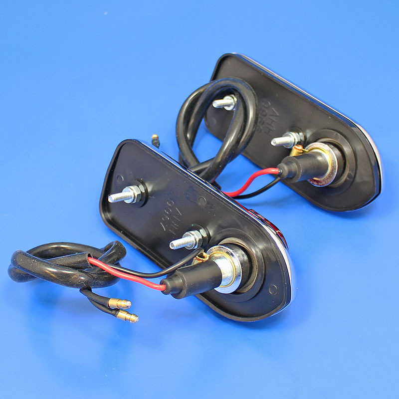 L824REDPR: Red Front Right Side Marker Lamps L824 - handed PAIR ...