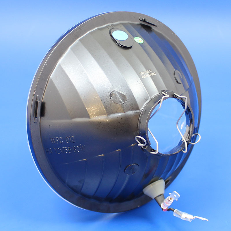 S6072: 7" Wipac Freeform Headlight Lens - with side light (UK RHD) for ...