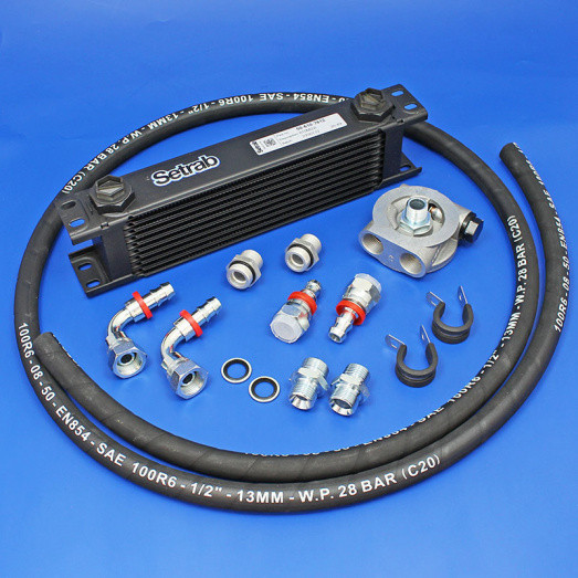 OCMG3: Oil Cooler System for MG Late TD/TF - for use with a spin off ...