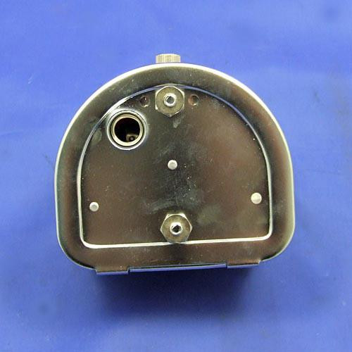 428: Chrome 'D' Lamp, full red glass lens - Equivalent to the Lucas ...