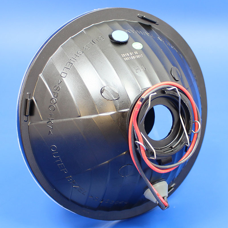 S6074: 7" Wipac Freeform Headlight Lens- Euro/USA LHD with side light ...