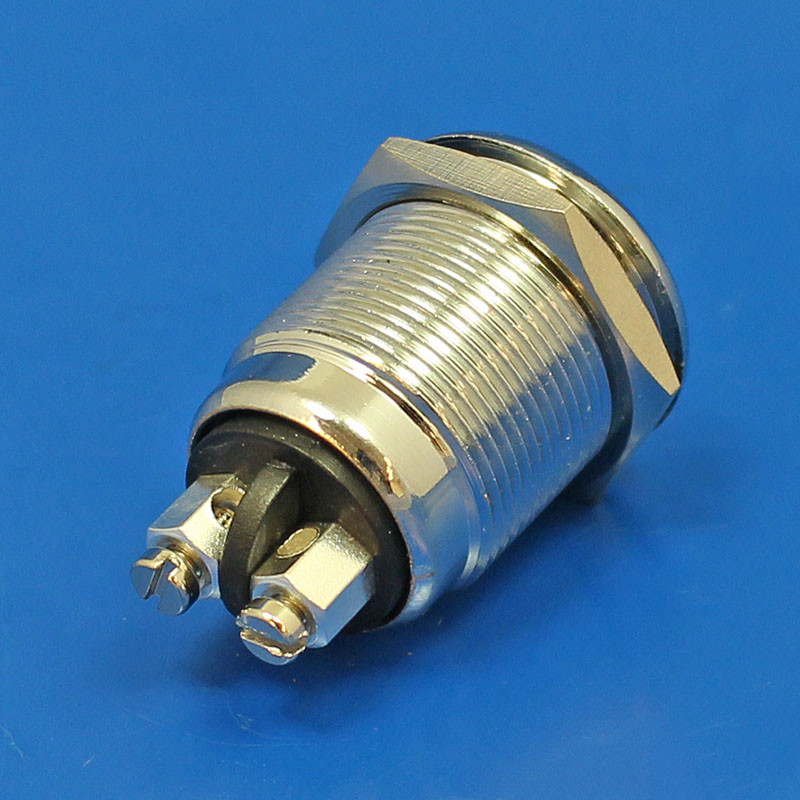 EX588: Push button dash switch - Chrome on brass - Push Switches ...